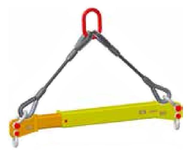 Adjustable Spread Telescoping Beams – Large Capacity Shackle End ...