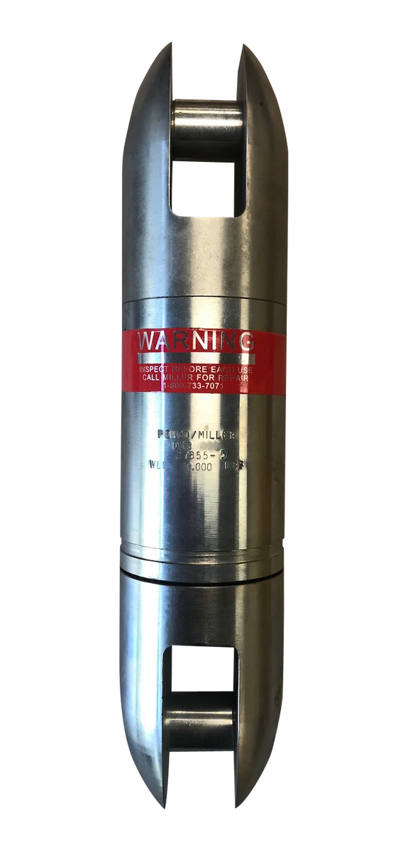 Pengo-Miller Line Pulling Swivel Model D13L WLL 16000 lbs hex pins ...