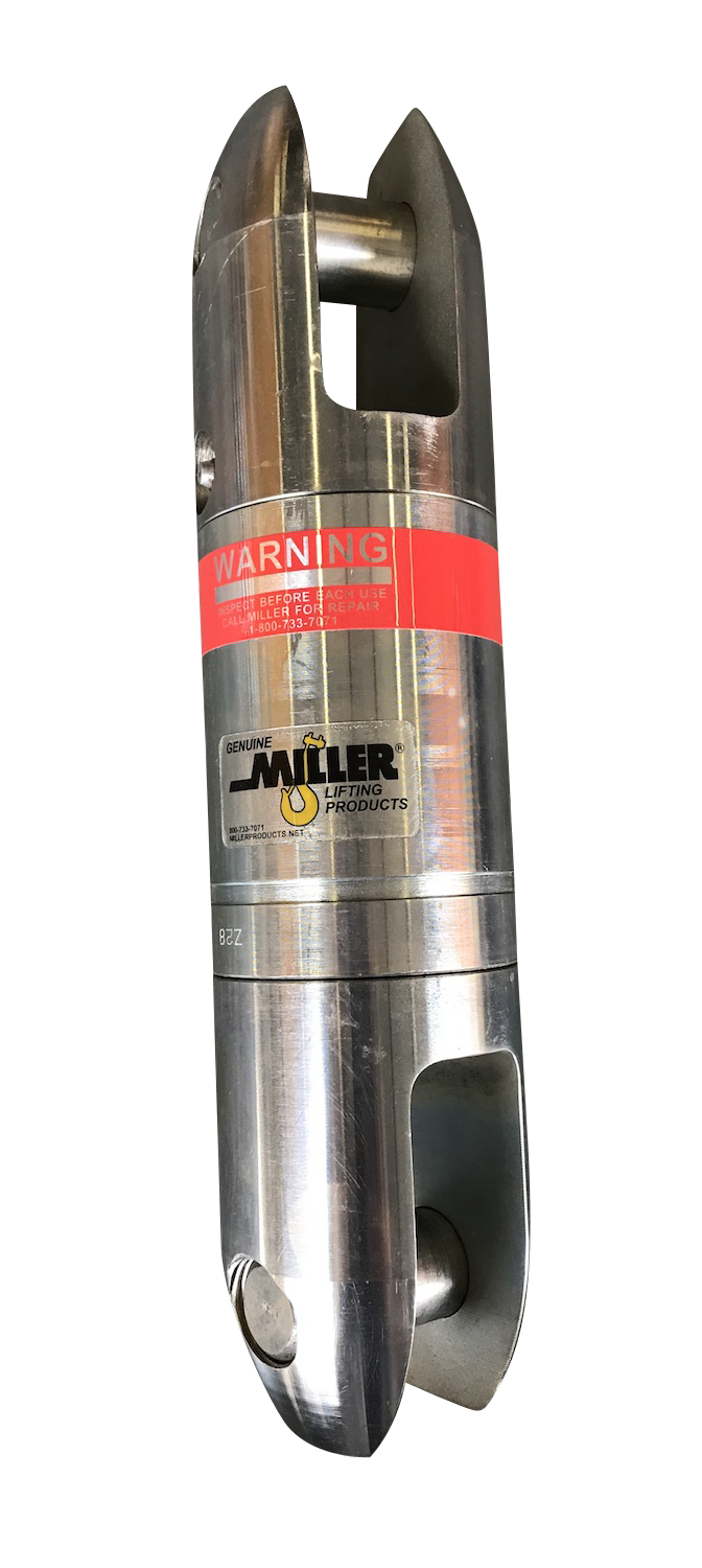 Miller Angular Contact Ball Bearing Swivel Model B-414 Bullet to Bulle ...