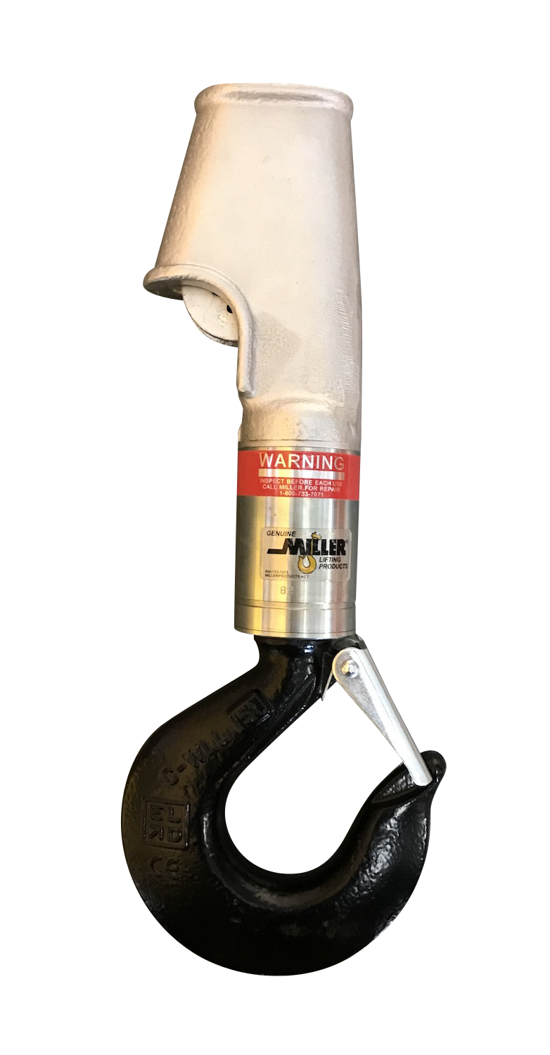 Miller Angular Contact Ball Bearing Swivel Model D-715 Wedge to Hook W ...