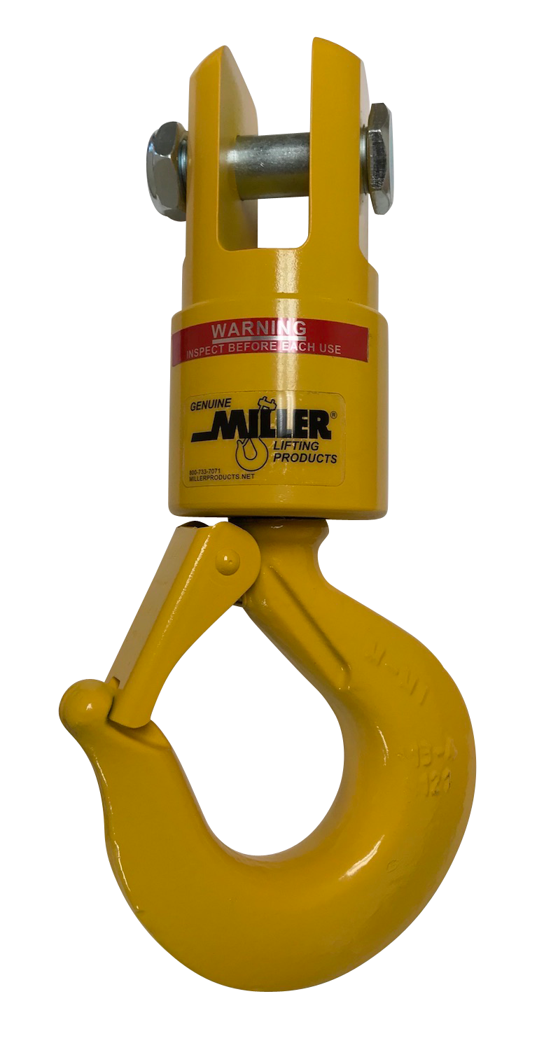 Miller Econo-Link Thrust Bearing Swivel Model 3E185 Jaw to Hook WLL 3 ...