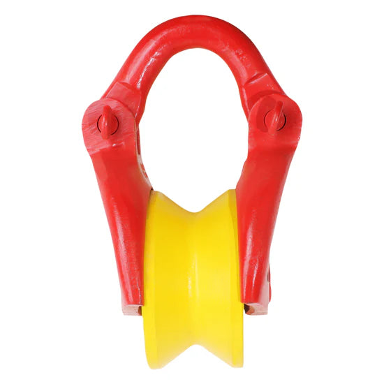 Skookum Ropemaster 25 Ton 16" Wide Throat Cast Half Sided Block with R ...