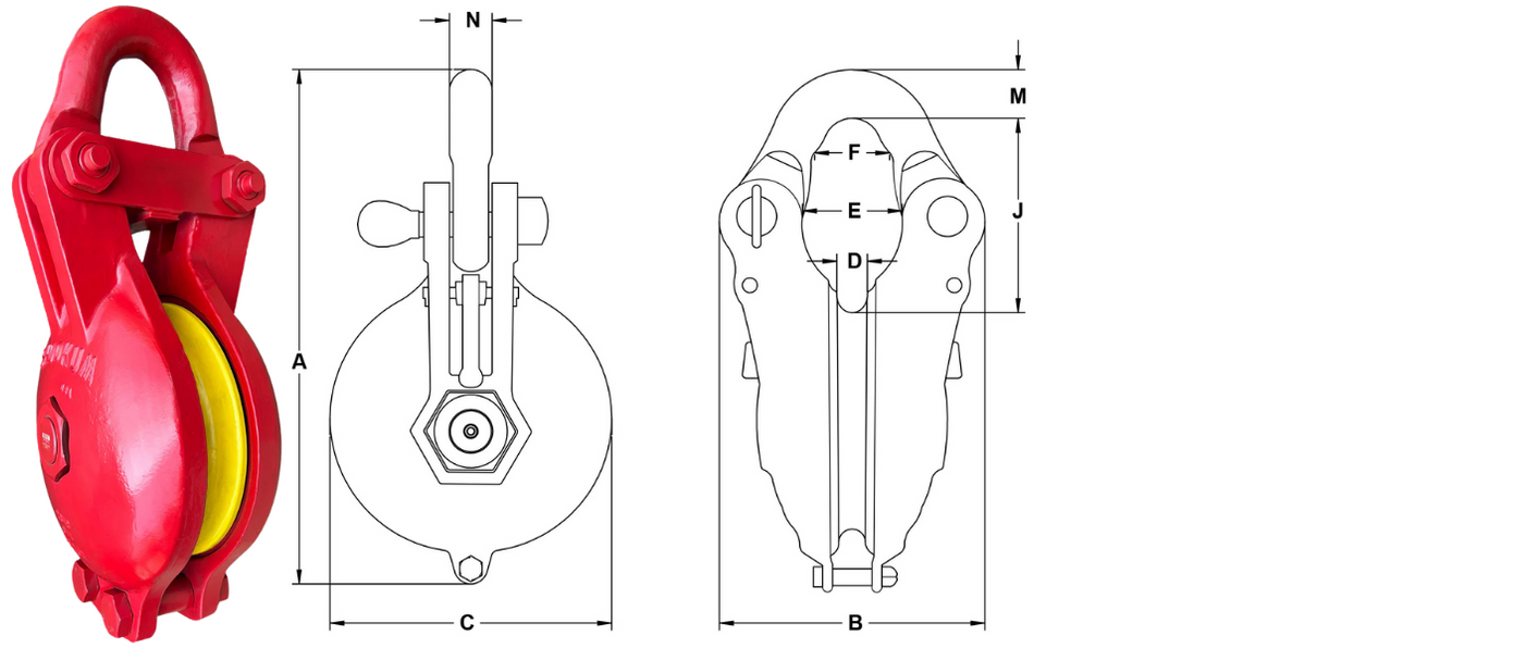 Skookum 2000 Series Blocks — Maskell Rigging & Equipment