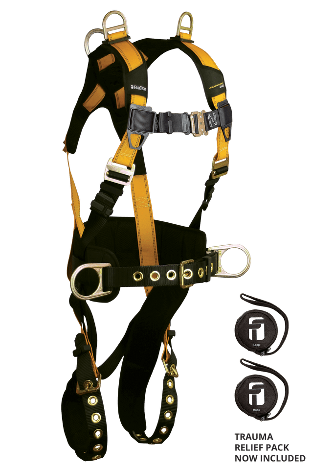 Journeyman Flex® Steel 5D Construction Retrieval Full Body Harness (70 ...