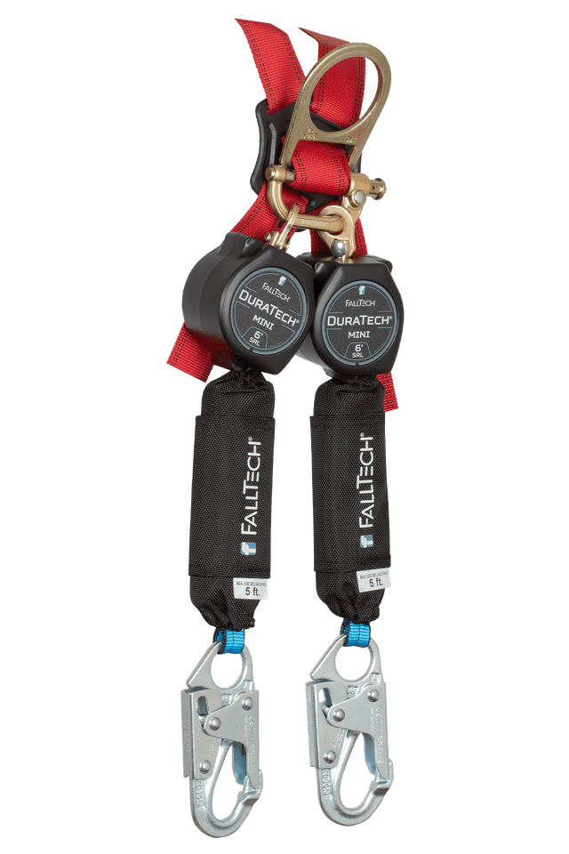 6' DuraTech® Mini Class 1 Personal SRL-P with Steel Snap Hooks, Includ ...