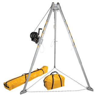 8' Tripod Kit with 7297T Winch and Storage Bags (7507T) — Maskell ...