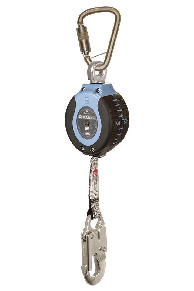 6' DuraTech® Personal SRL with Aluminum Snap Hook, Includes Steel Dors ...