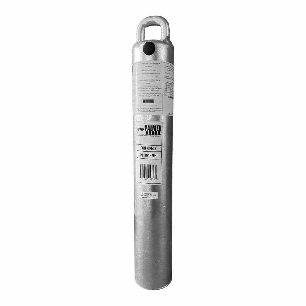 18” Roof Anchor Post (ANCHOR18POST) – Maskell Rigging & Equipment