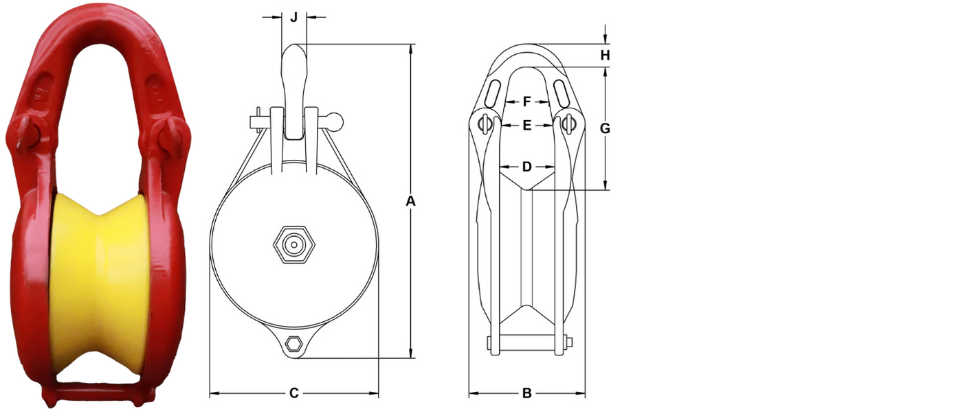 Skookum Ropemaster Full Sided Blocks — Maskell Rigging & Equipment
