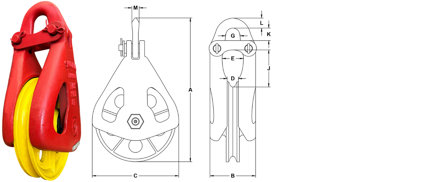 Skookum T Series Blocks — Maskell Rigging & Equipment Inc.