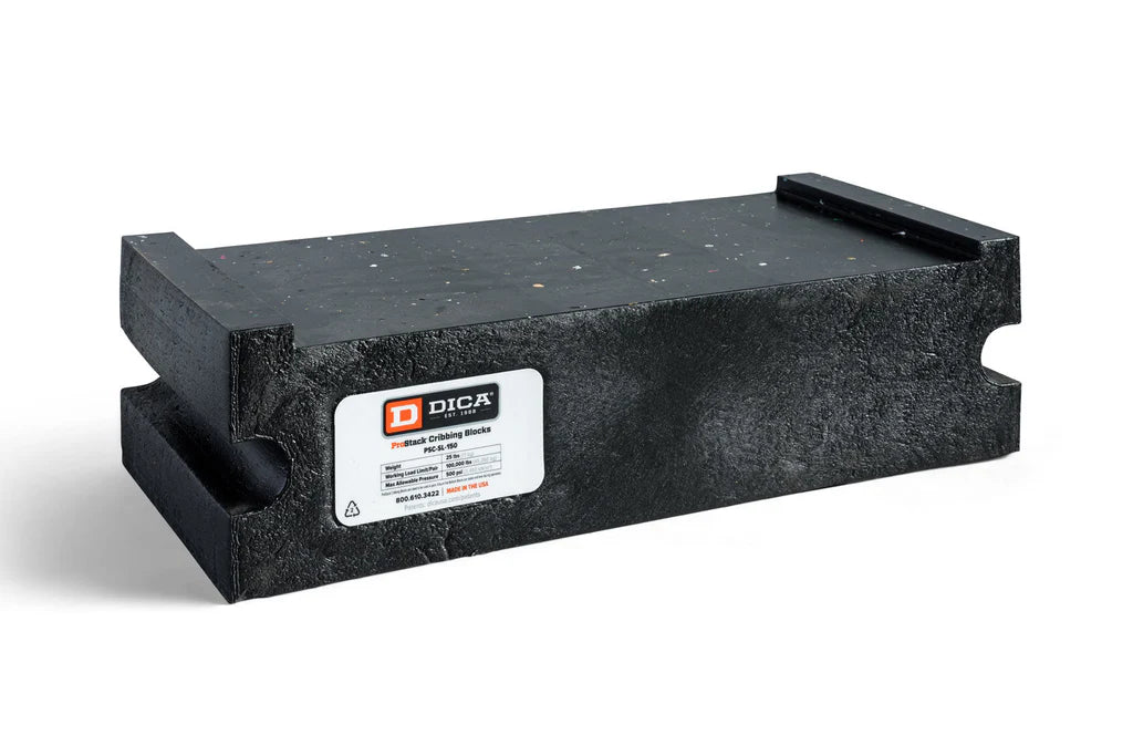 ProStack Flat Bottom Slot Lock Cribbing Block 21.5"x 9"x 6". Cribbing ...