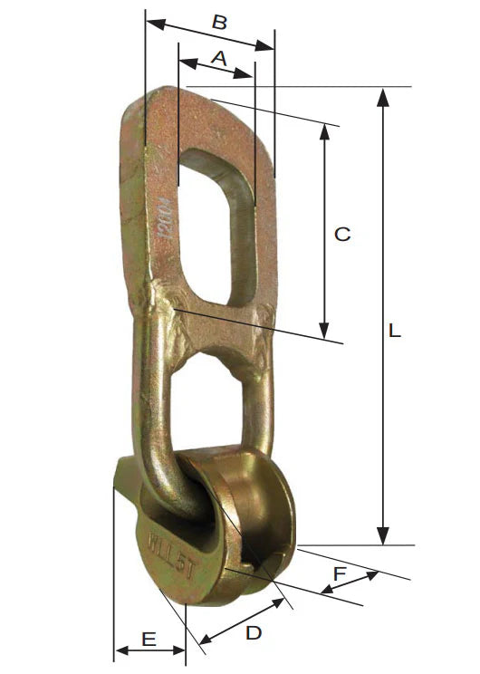 6-10 tons Precast Dog Bone Lifting Eye/Clutch — Maskell Rigging & Equipment