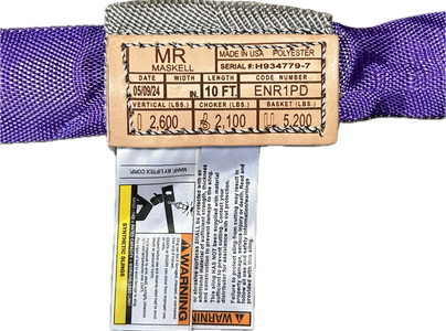 Purple 24ft Endless Round Slings — Maskell Rigging & Equipment